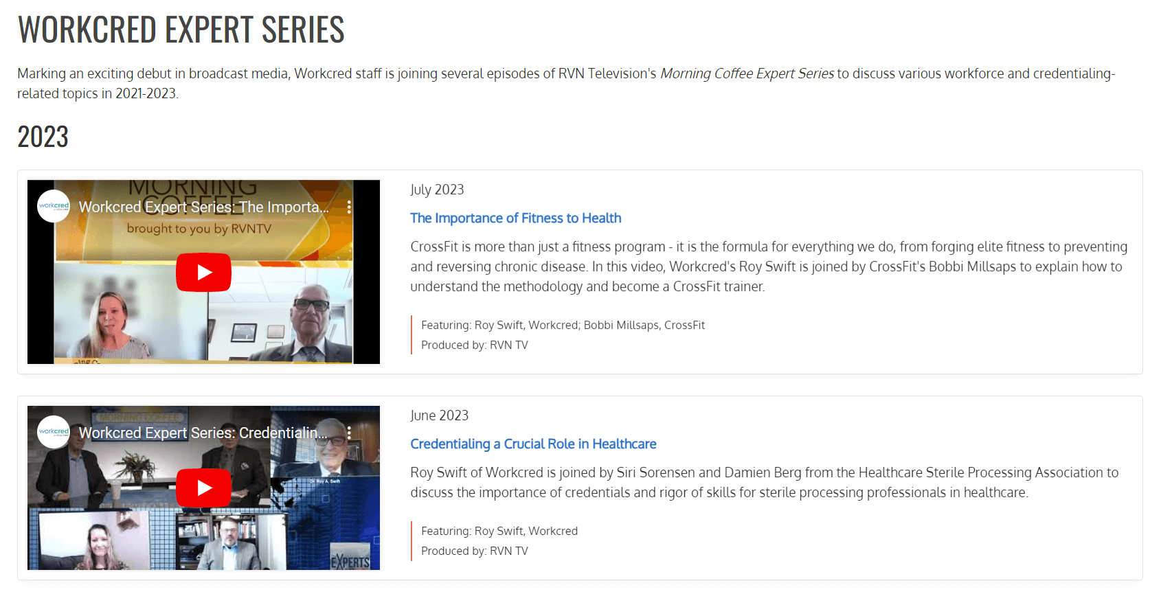 ANSI Annual Report 2022-2023: Workcred Activities